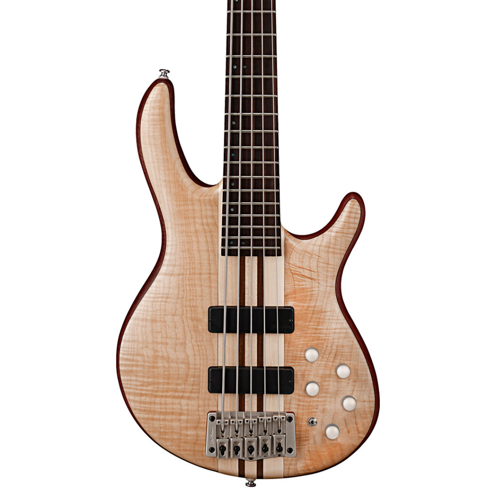 Cort A5 Plus FMMH Bass Guitar - Open Pore Natural | Musical Distributors