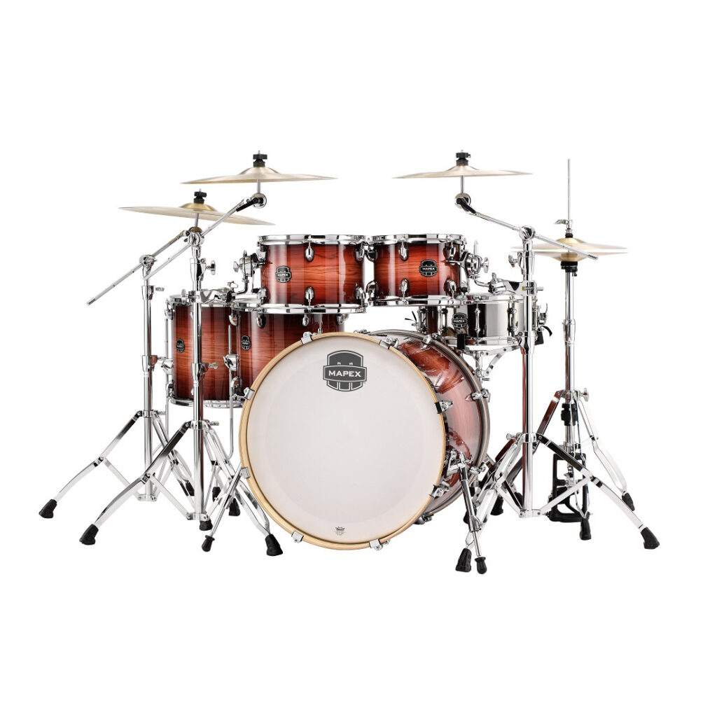 Mapex Armory 6-Piece Studioease Fast Tom Shell Pack Drum Kit - Redwood ...