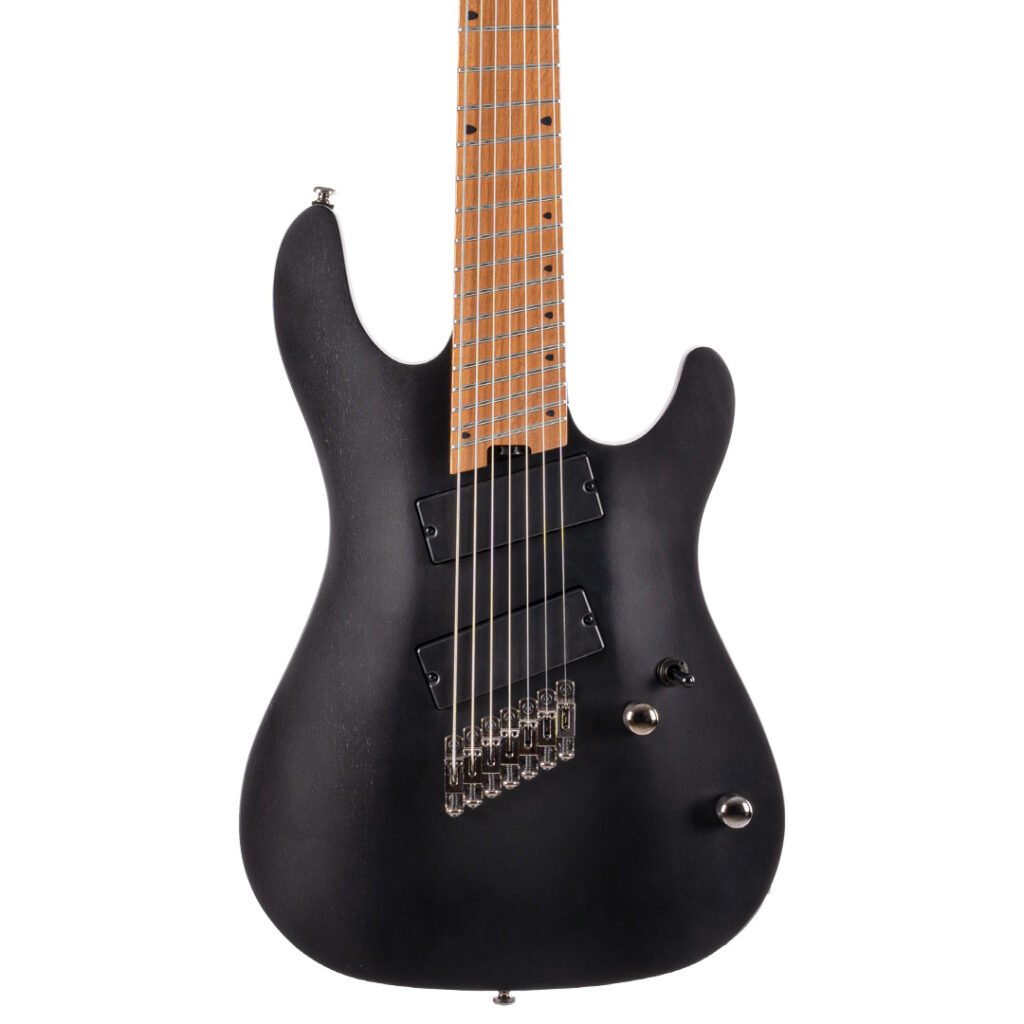 Cort KX307 Multi Scale 7-String Electric Guitar - Open Pore Black ...