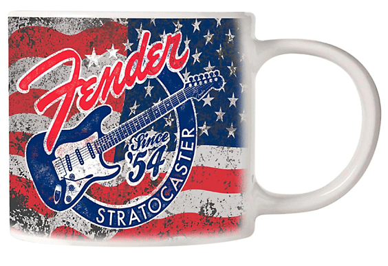 Fender Patriotic Strat Mug | Musical Distributors