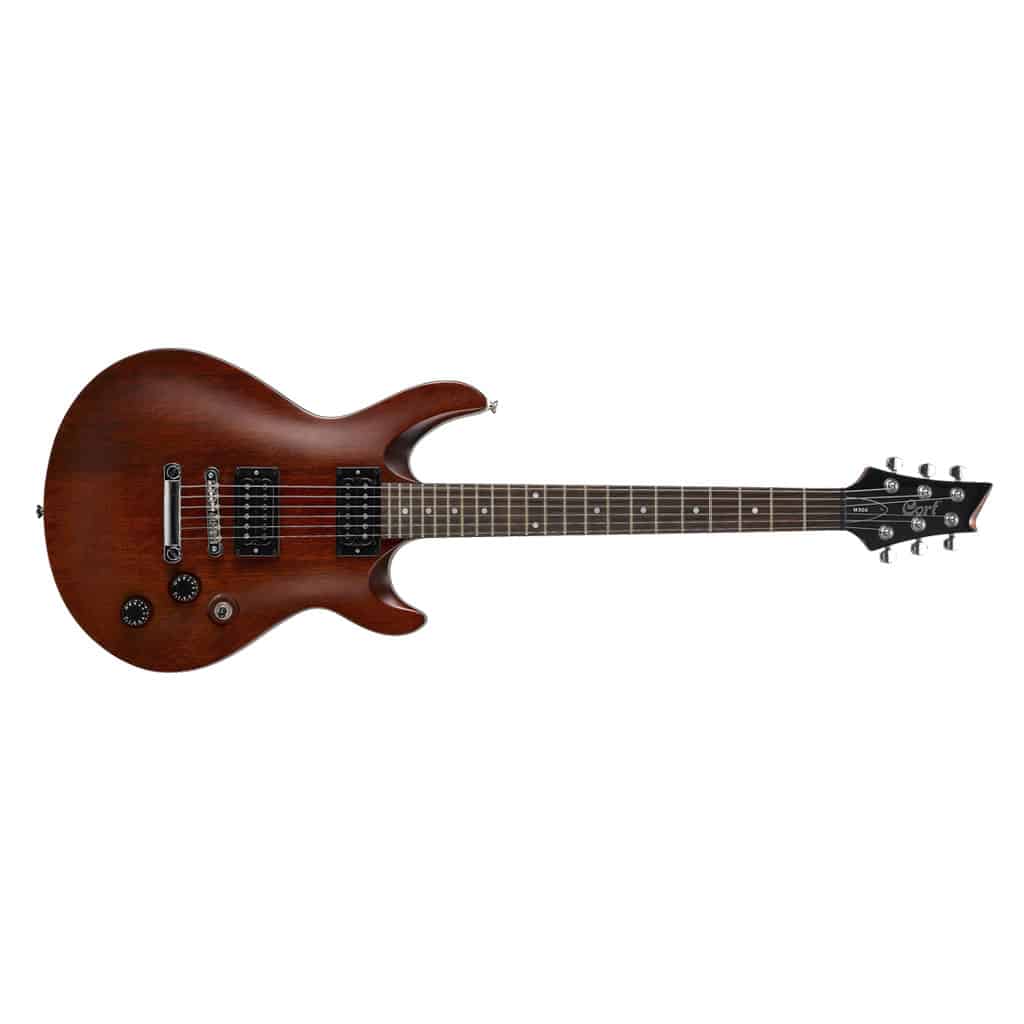 Cort M200 Solidbody Electric Guitar - Walnut Satin | Musical Distributors